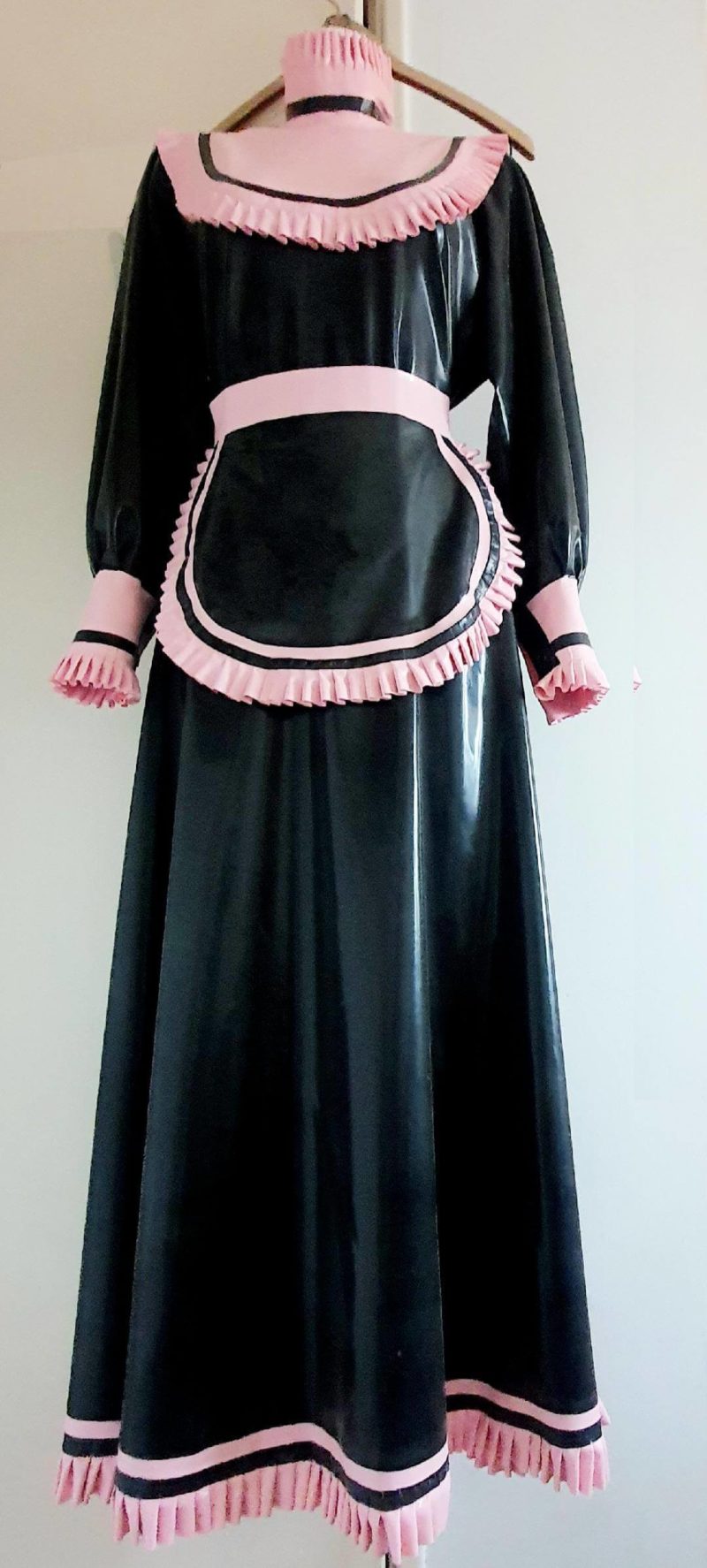 Chlorinated Latex Maid Dress - Miss Frederica - Latexandlovers